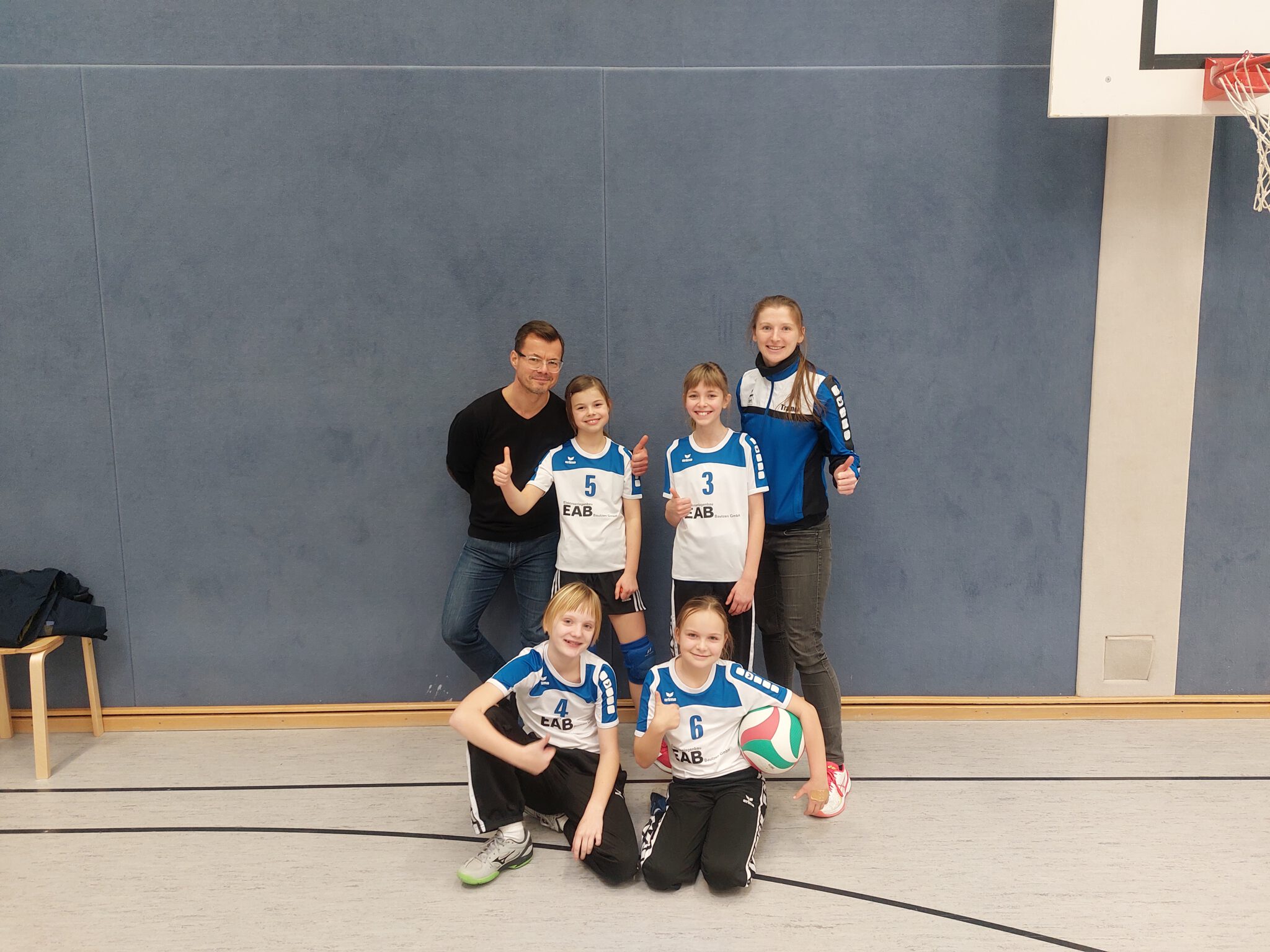 Bezirksmeisterschaft U12 weiblich vom 05.02.23 – Volleyballfreunde Blau ...